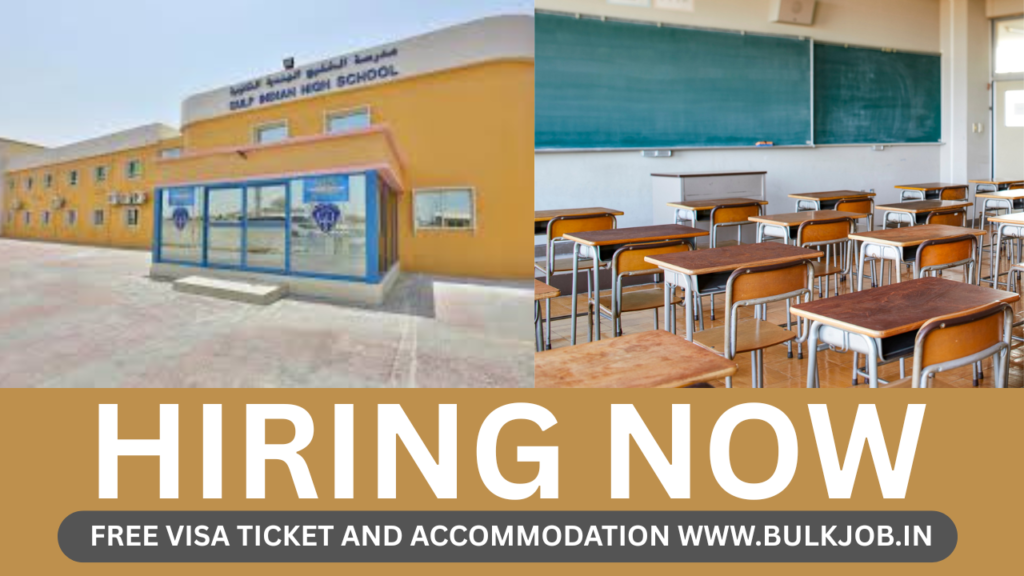 Gulf Indian High School Careers Openings – Latest Teaching & Staff Job ...